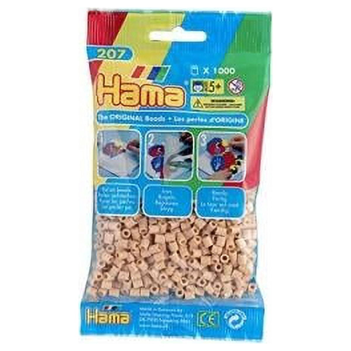 Hama Beads Beige 1000 Midi Beads - Walmart.com