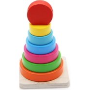 TickiT Wooden Rainbow Architect Triangles - Set of 7 - Walmart.com