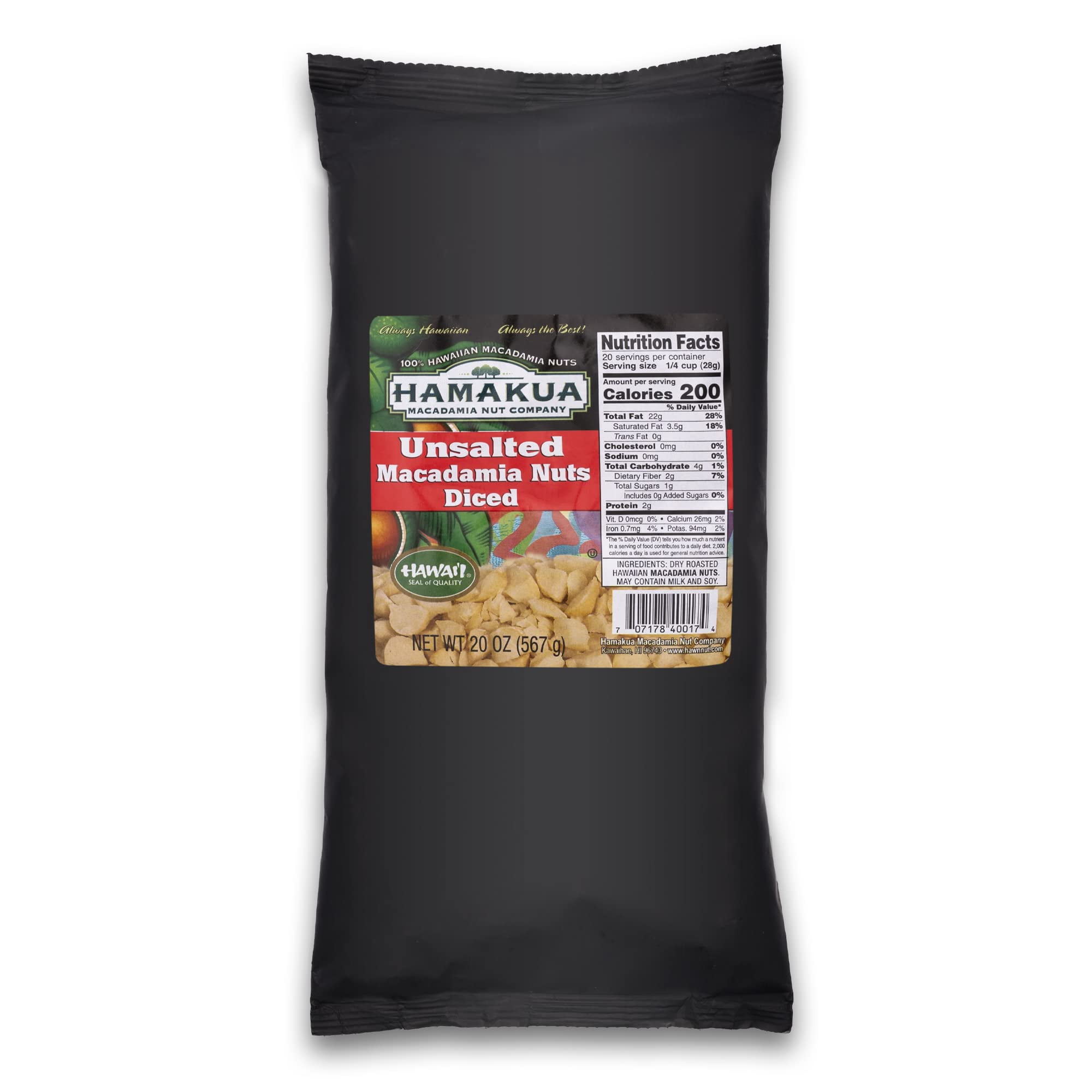 Hamakua Macadamia Nuts - CM31 Bulk Macadamias - Hawaiian Grown Dry ...