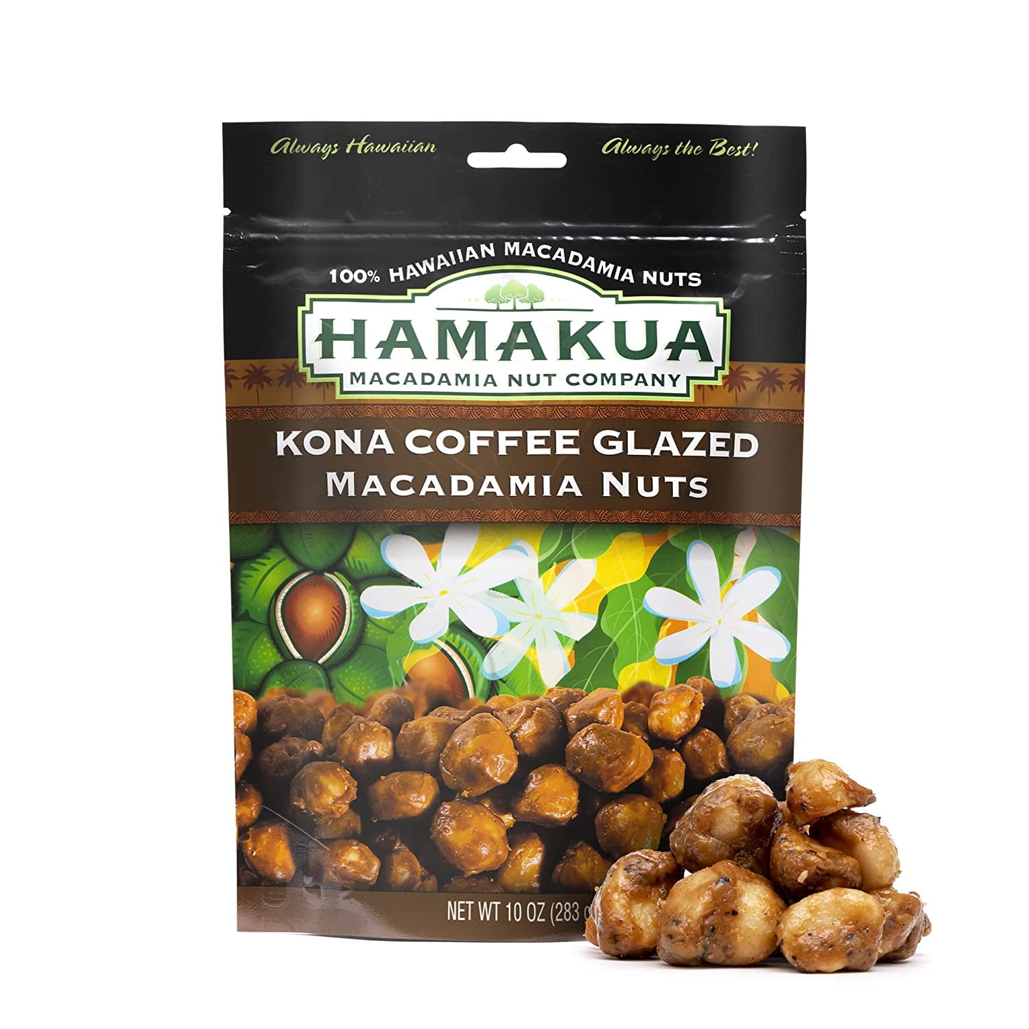 Hamakua Macadamia Nuts - Sweet Glazed Kona Coffee - Hawaiian Grown ...