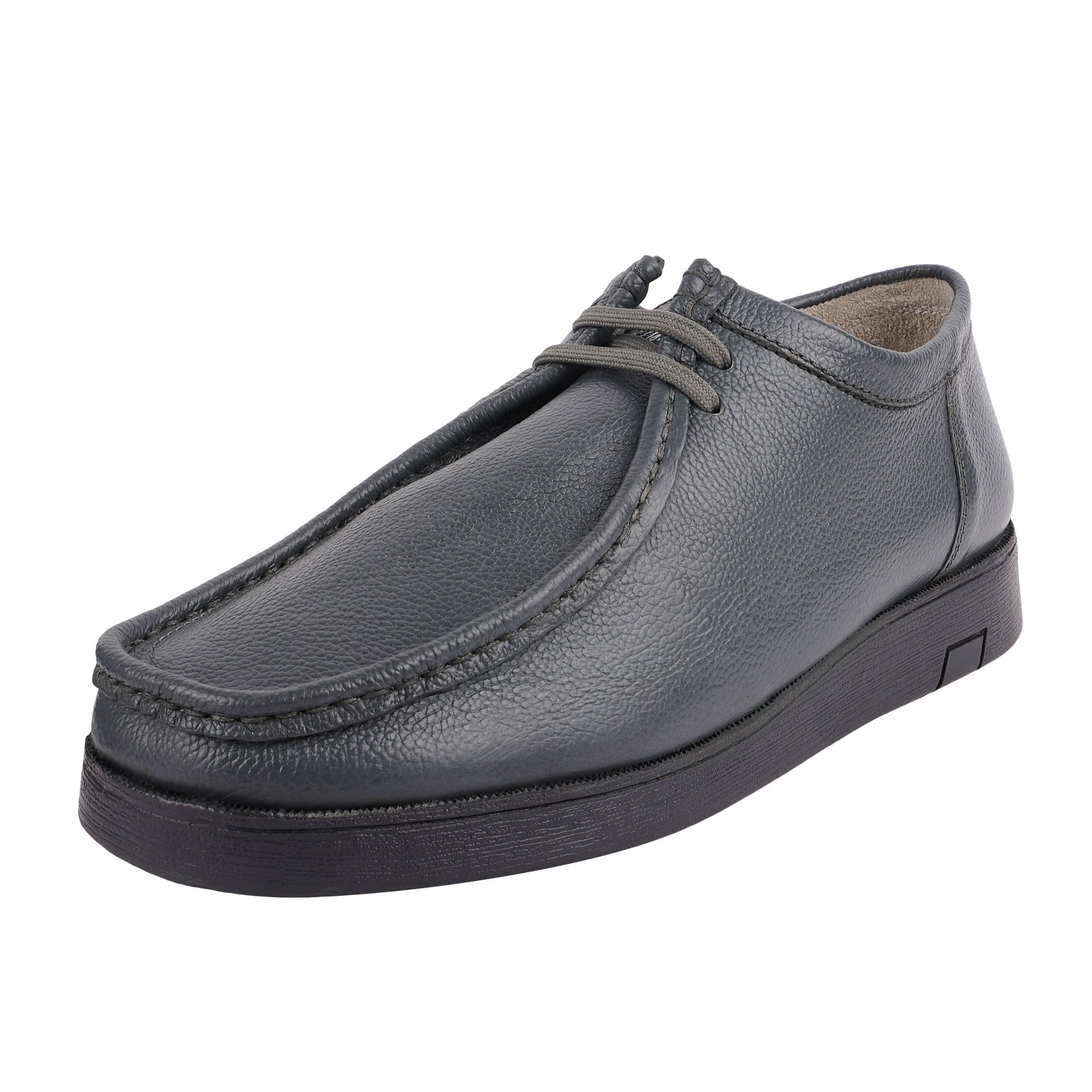 Hamara Joe Mens Leather Chukka Casual shoes, Gray - Walmart.com