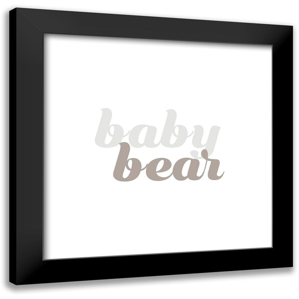 Hambly, Anna 12x12 Black Modern Framed Museum Art Print Titled - BBs I - Walmart Business Supplies