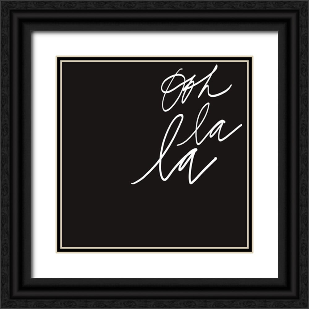 Hambly, Anna 15x15 Black Ornate Wood Framed with Double Matting Museum Art Print Titled - Ooh II ...