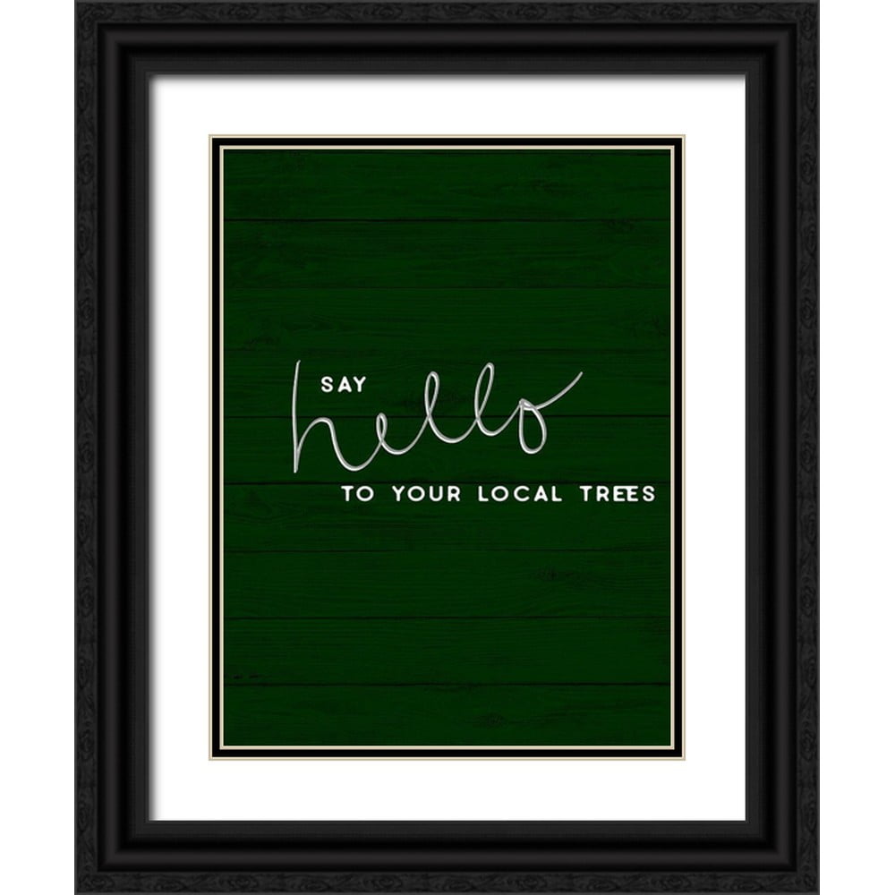 Hambly, Anna 19x24 Black Ornate Wood Framed with Double Matting Museum ...