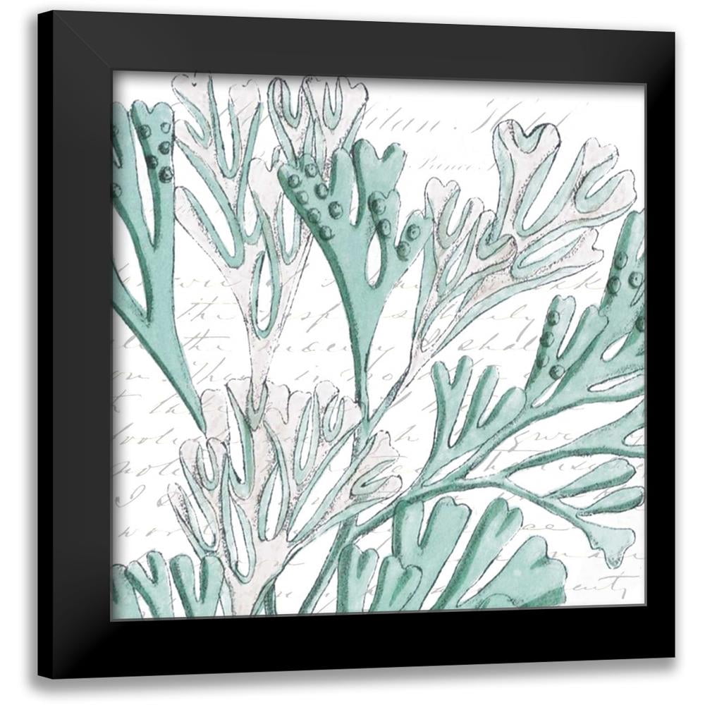 Hambly, Anna 20x20 Black Modern Framed Museum Art Print Titled - Aqua ...