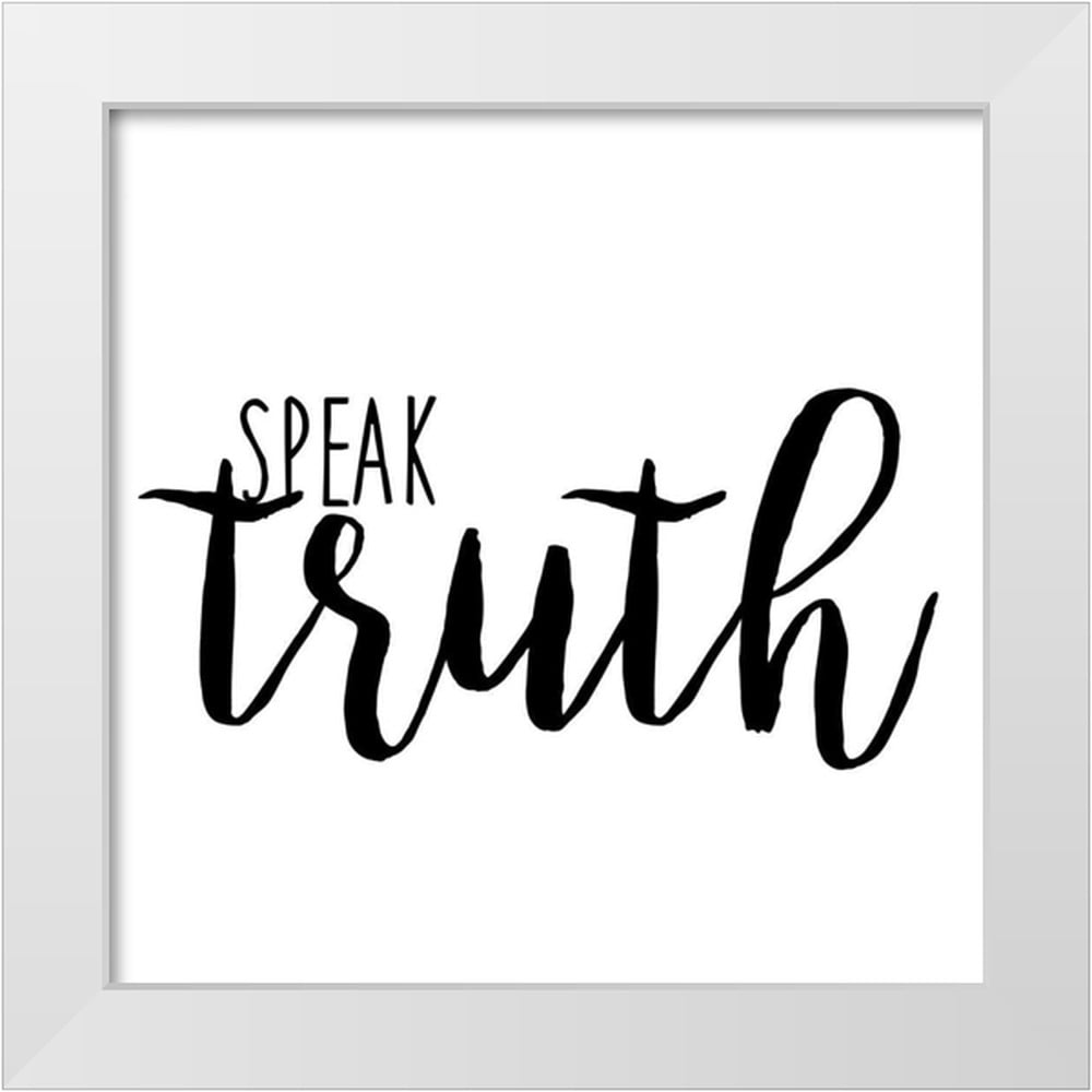 Hambly, Anna 26x26 White Modern Wood Framed Museum Art Print Titled - Quotable II - Walmart.com