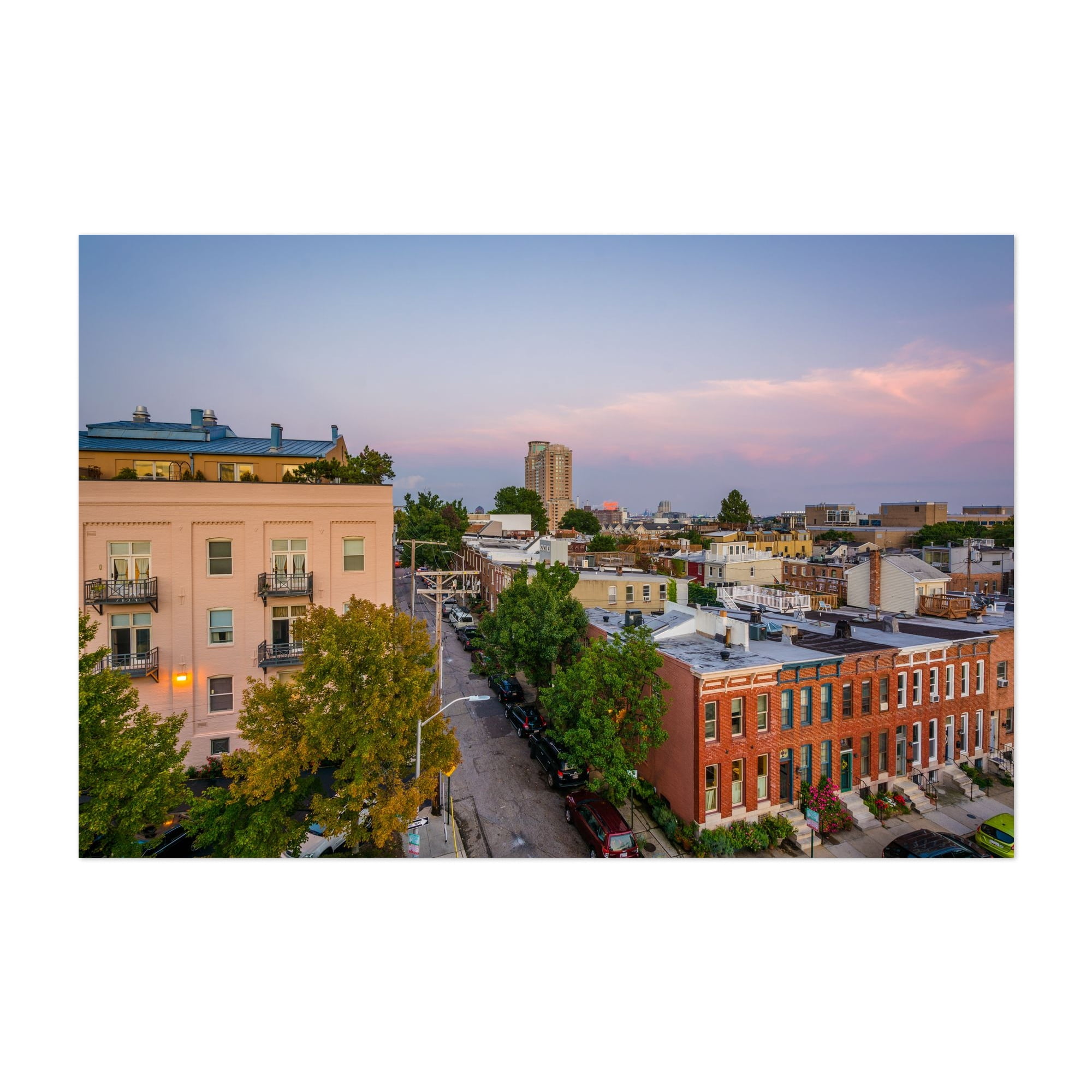 Hamburg Street - Baltimore Maryland Photography Cityscape Architecture ...