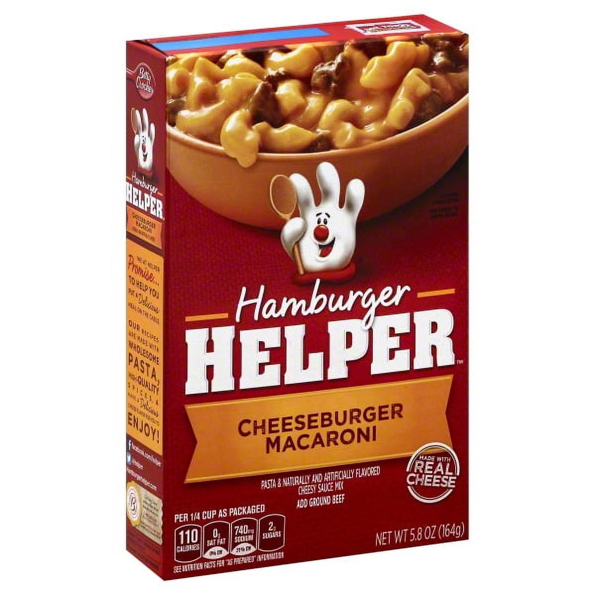 Hamburger Helper Cheeseburger - Quick serve food for events - Walmart ...