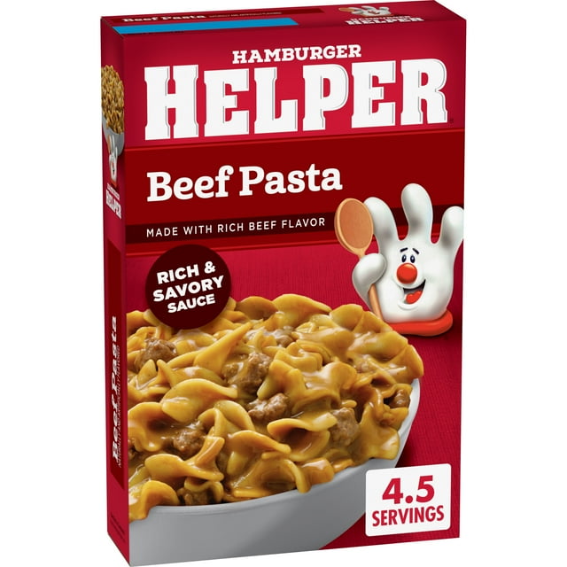 Hamburger Helper Beef Pasta with Real Spices, Easy to Prepare, 5.9 ...
