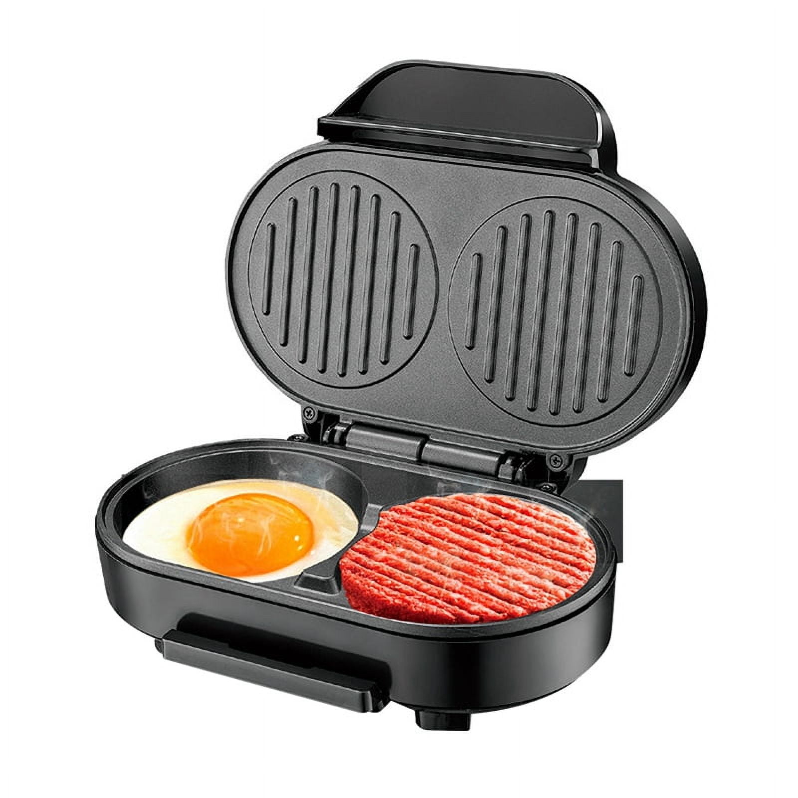 Hamburger Maker Multifunction Double Round Burger Patty for Egg Stuffed ...