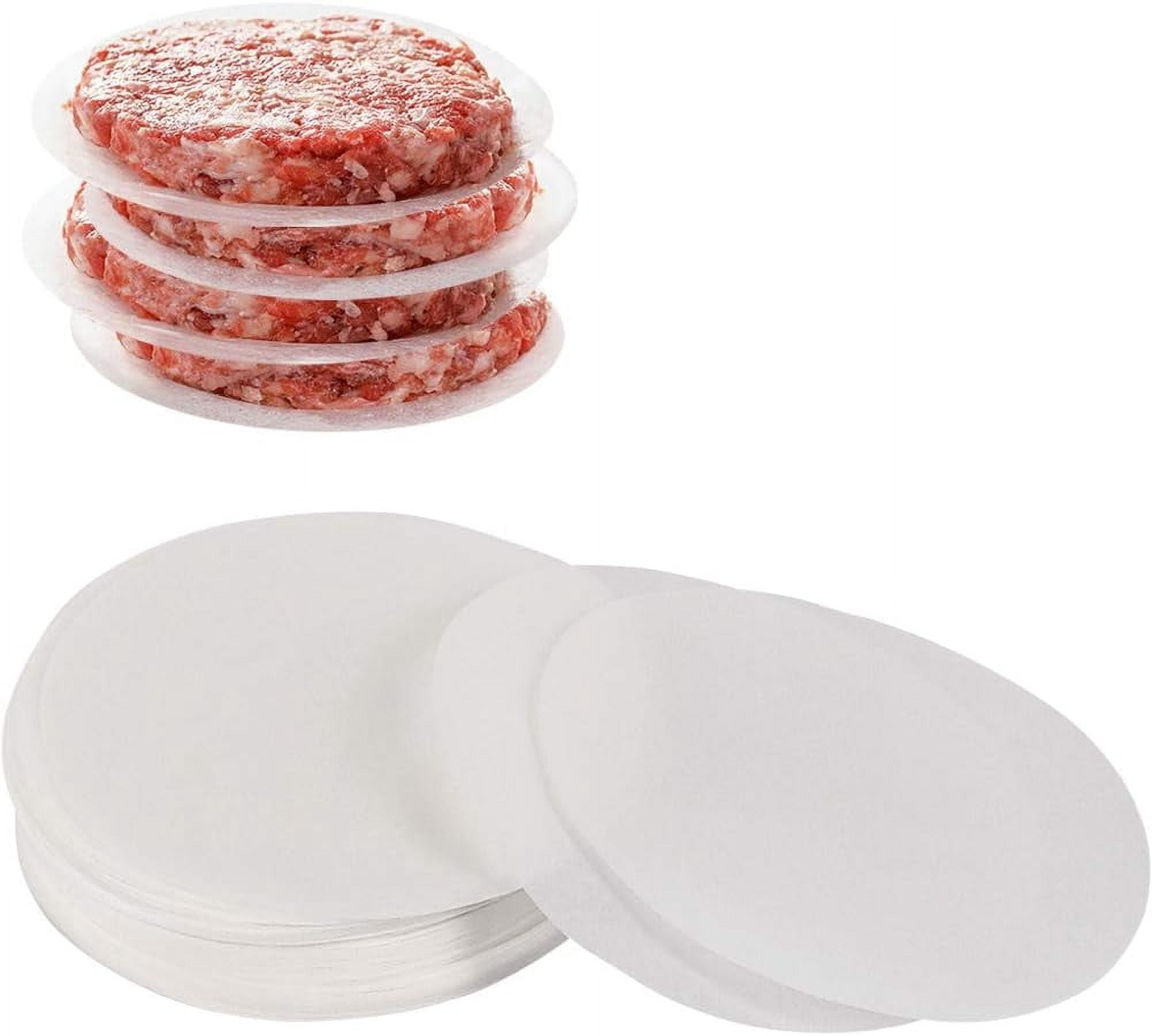 Hamburger Patty Paper Round 4.5 Inch, Set of 200, Non Stick Patty Paper ...