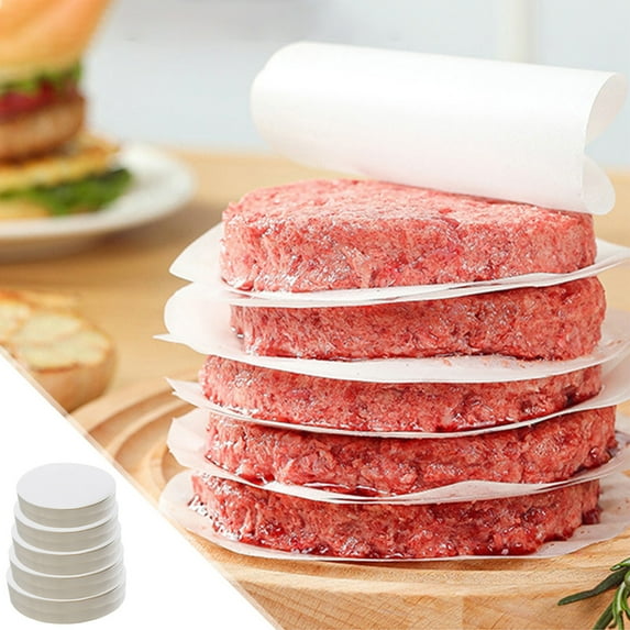 Hamburger Patty Separator Paper | Non Stick Beef Burger Oil Absorbing ...