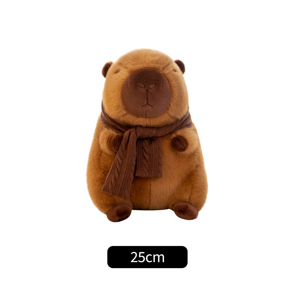Hamburger Turtle & Capybara Plush Toy - Fluffy Kawaii Plushie ...