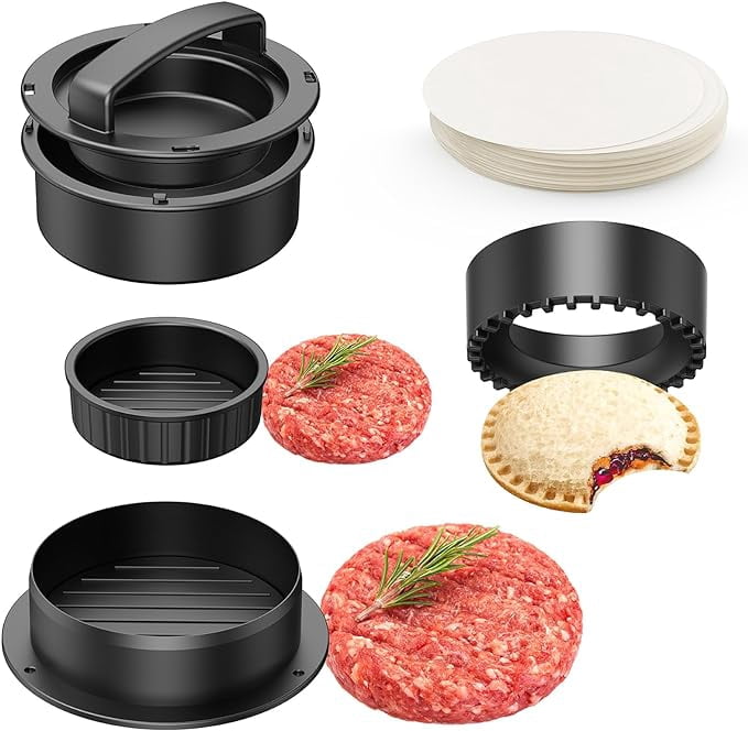 Hamburgers, 4-in-1 Burger Press Patty Maker Slider, Stuffed Burgers ...
