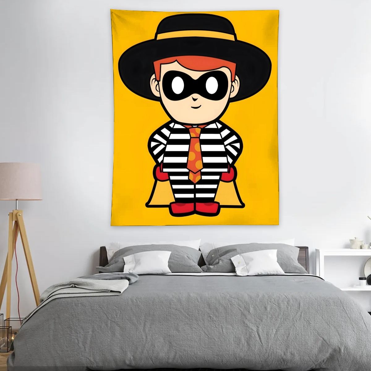 Hamburglar Tapestry 40 x 60 Inches With Vivid Colors Realistic Details ...