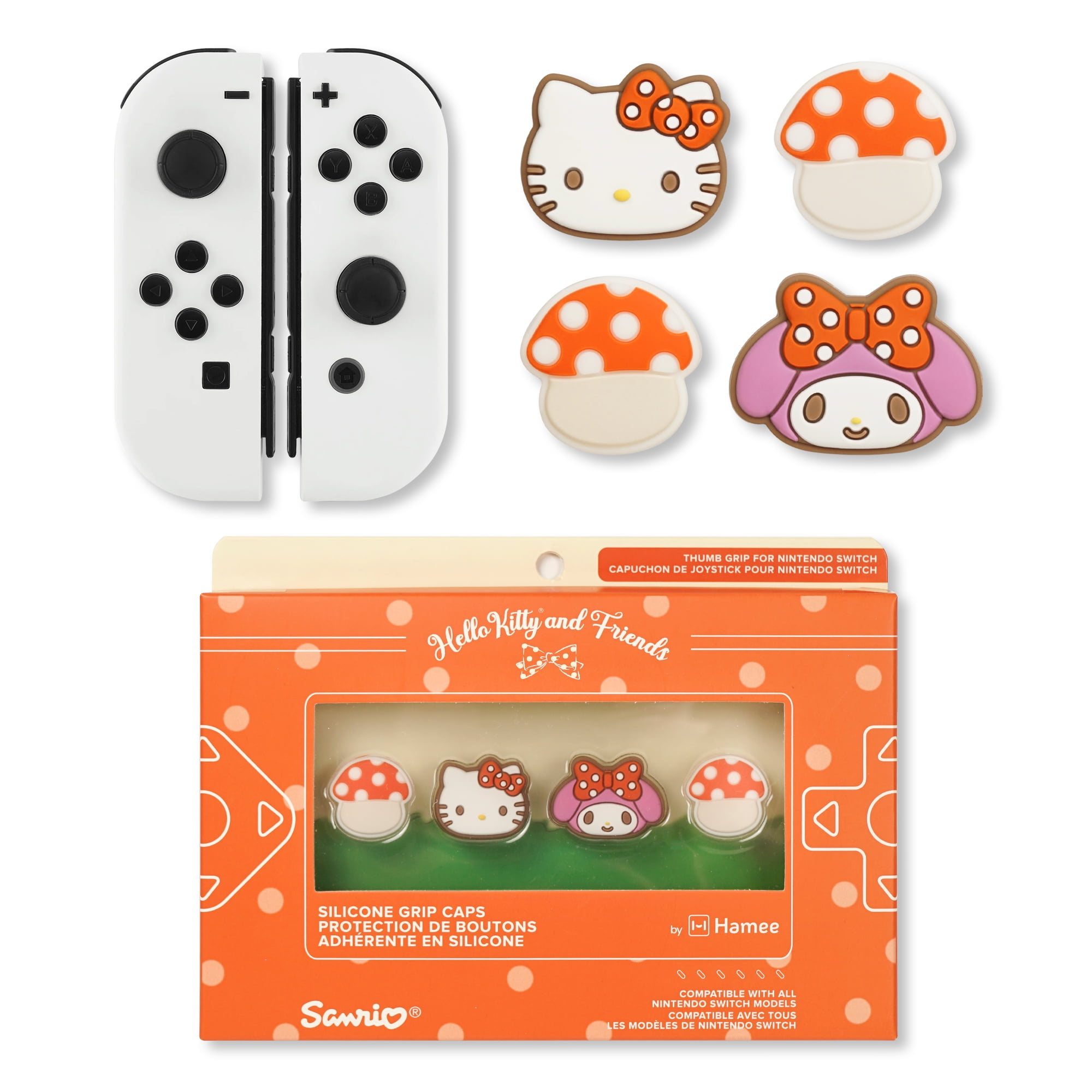 Hamee Hello Kitty and Friends Thumb Grips Compatible with Nintendo ...