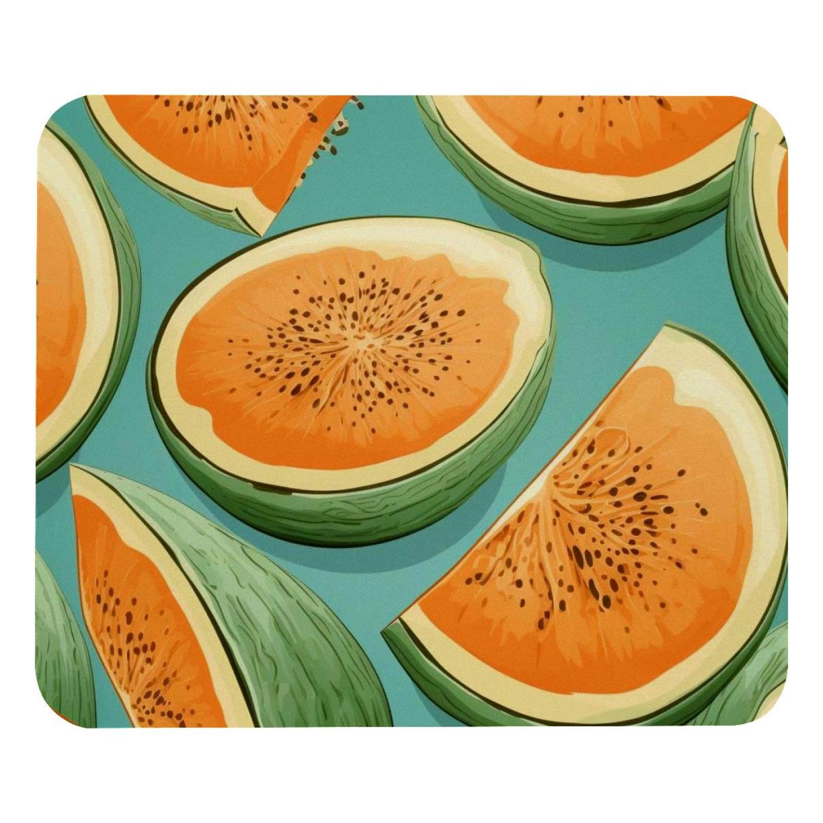 Hami Melon Mouse Pad for Laptop Wireless Mouse Home Office Travel ...