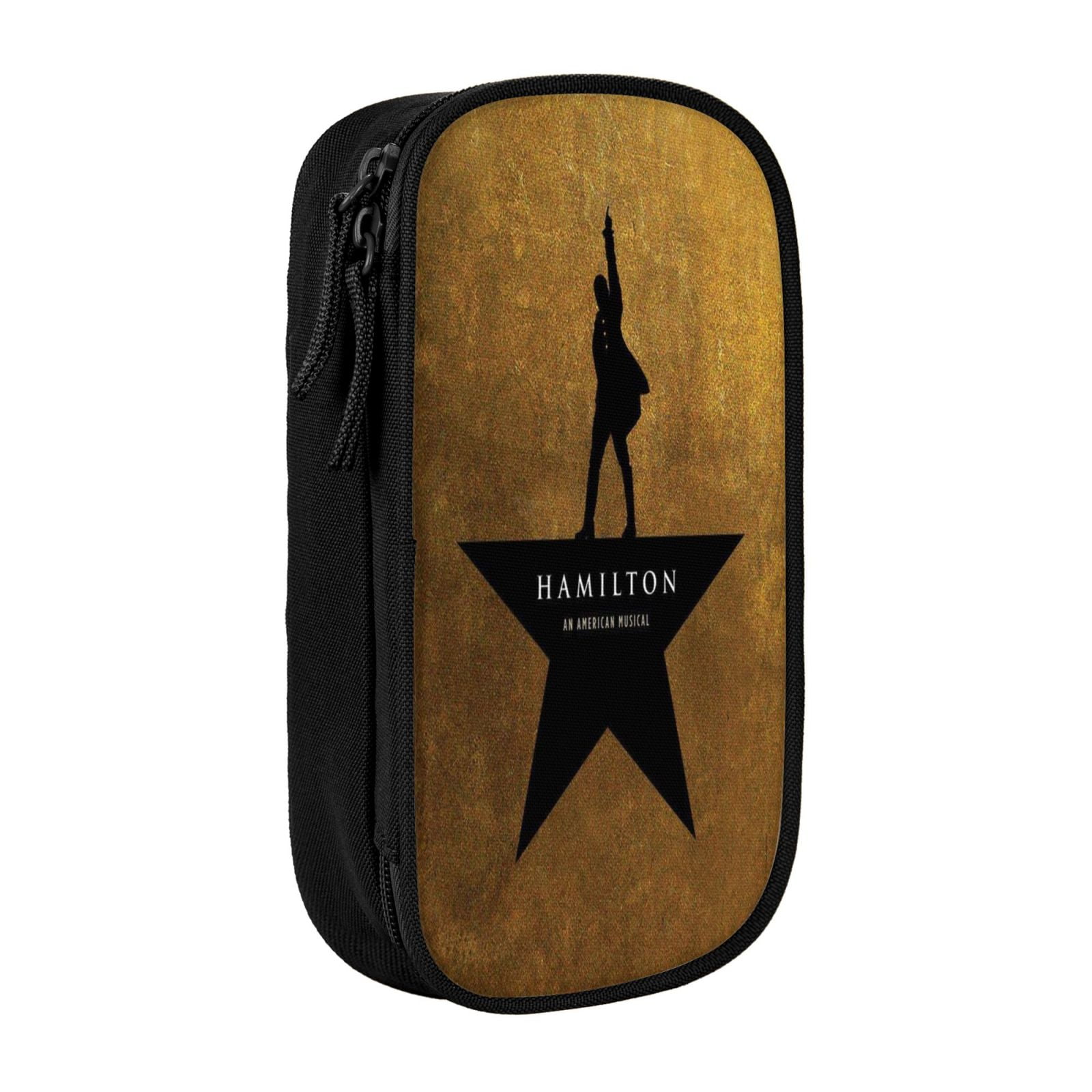 Hamil-,Ton Star Music0l Pencil Case Portable Pen Bag Pouch With Zipper ...