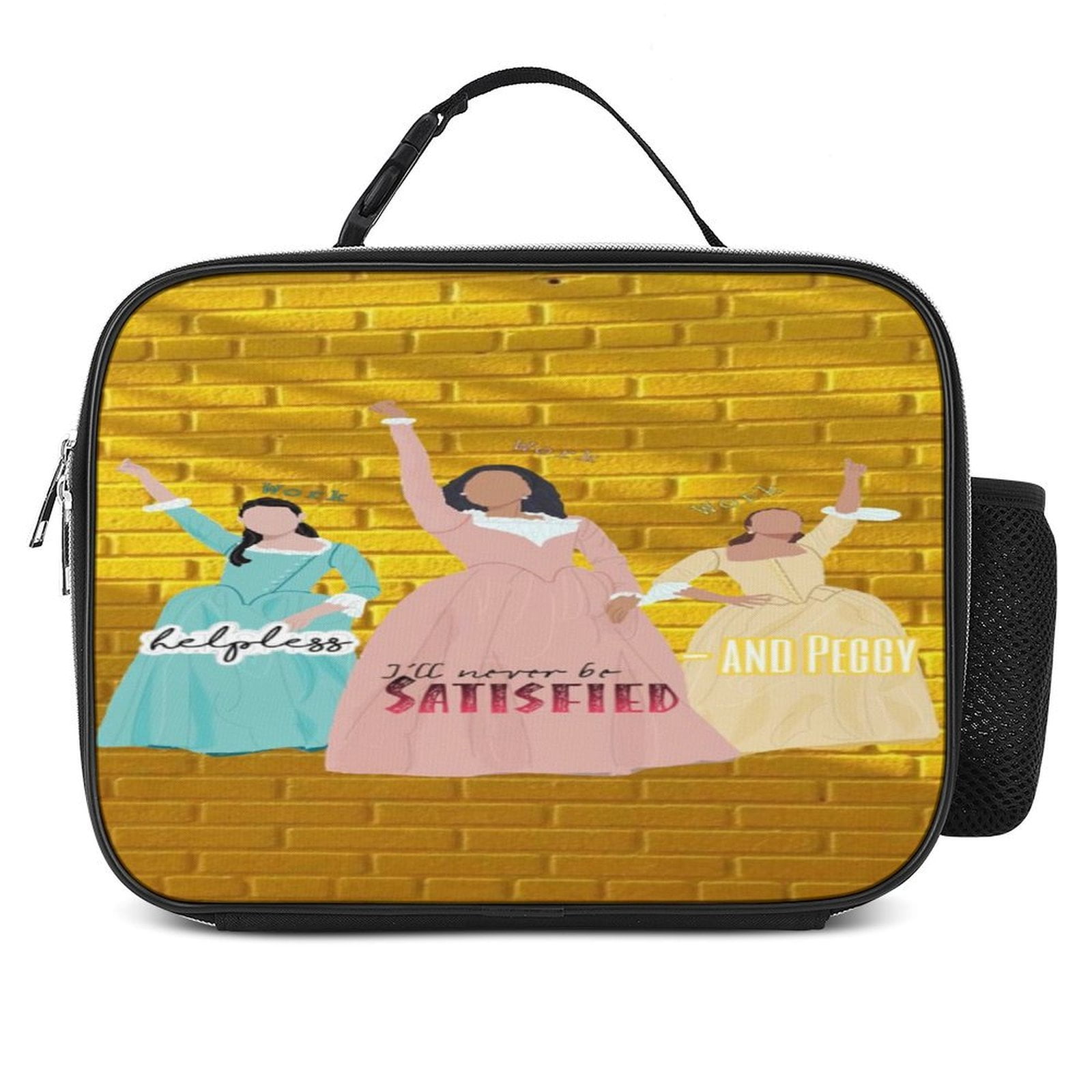 Hamil-,ton Star Music0l Reusable Lunch Bento Box Insulated Portable ...