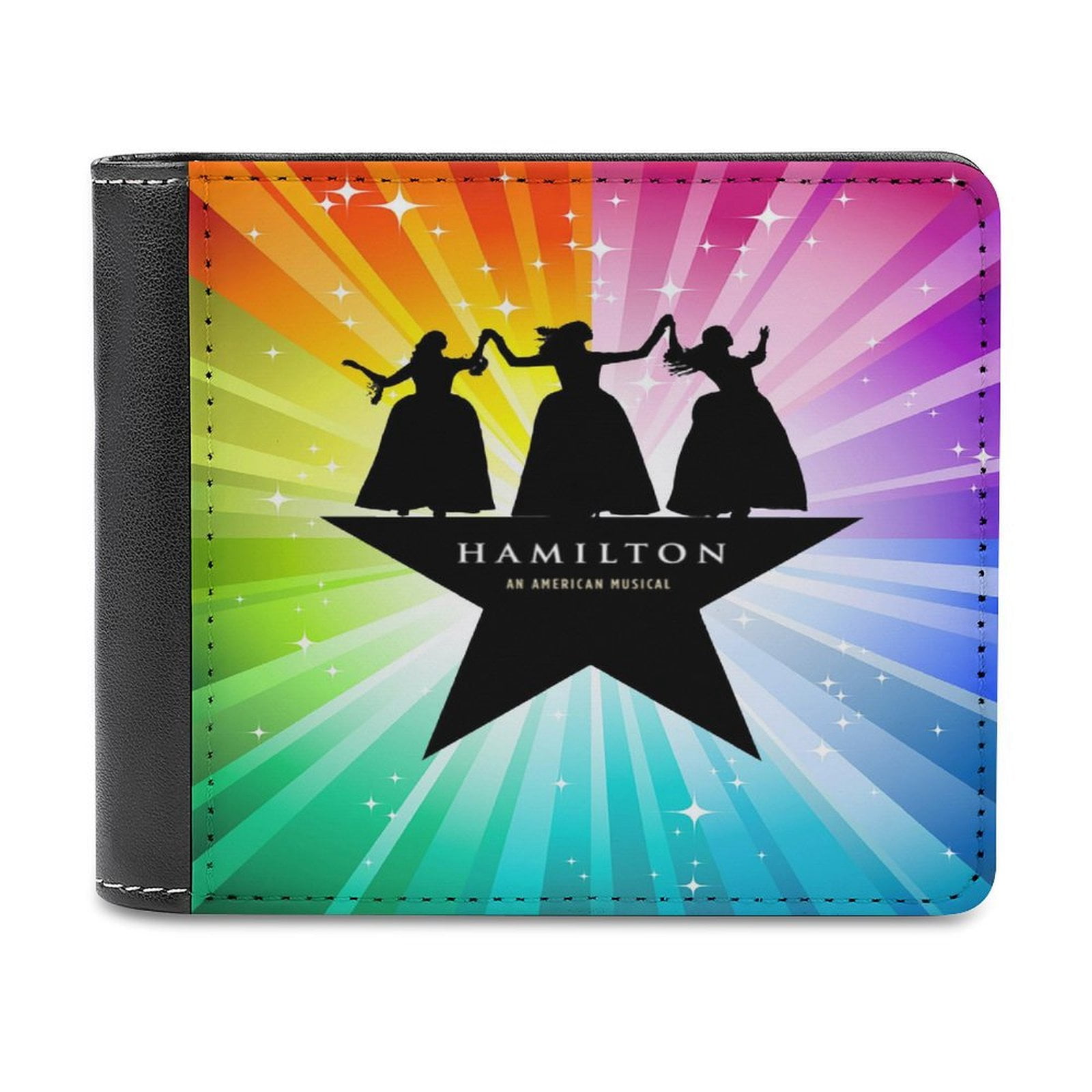 Hamil-,ton Star Music0l Wallet for Men Leather Purse Clutch Card ...