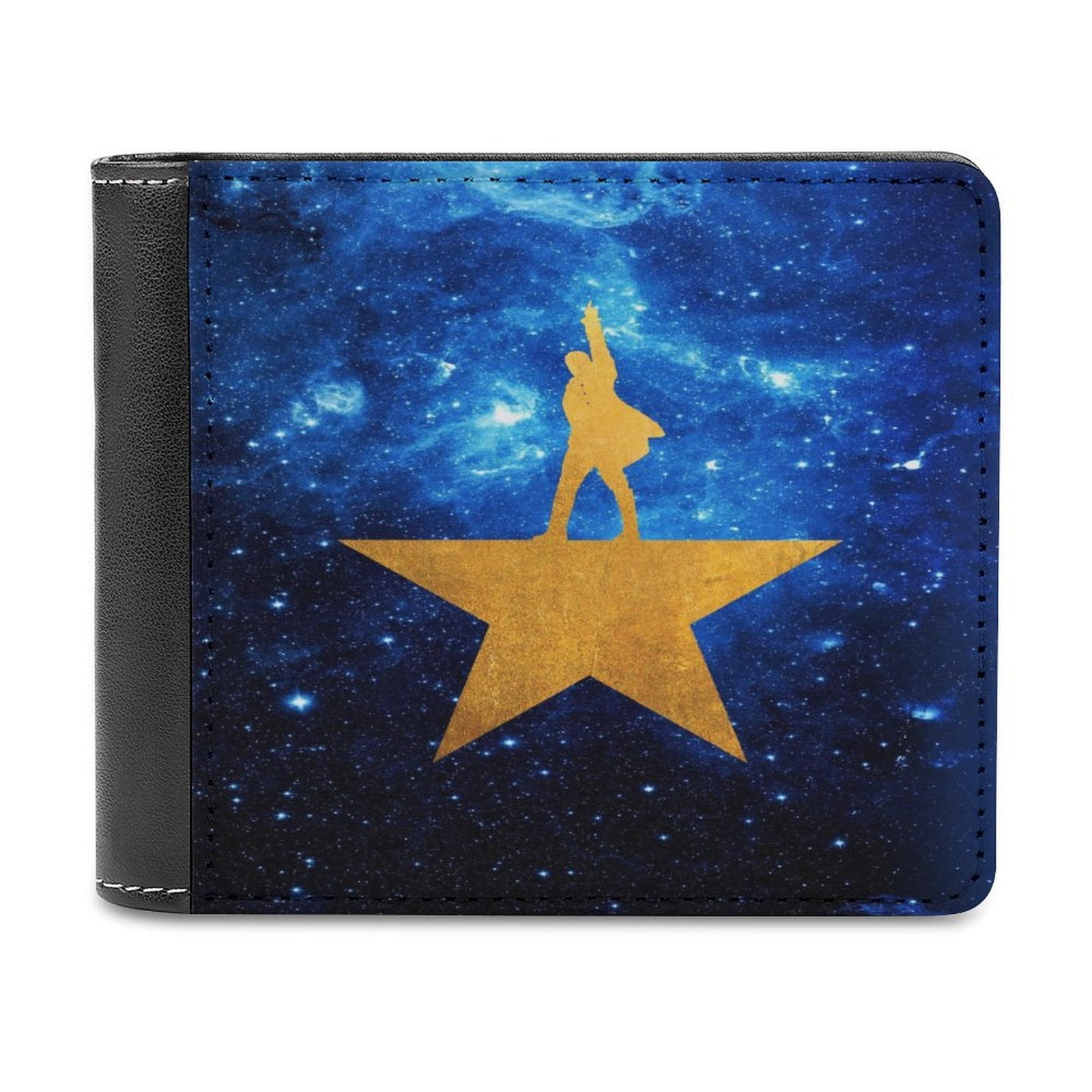 Hamil-,ton Star Music0l Wallet for Men Leather Purse Clutch Card ...