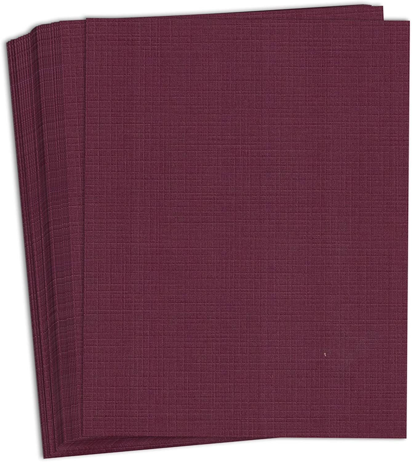 Hamilco Colored Cardstock Paper 8.5x11 Linen Textured Color Card Stock ...