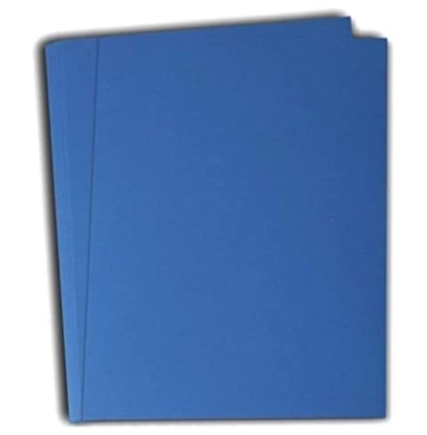Hamilco Colored Cardstock Scrapbook JKF25 Paper 8.5" x 11" Cobalt Blue ...