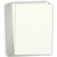 Hamilco White Resume Linen Textured Cardstock Paper 8 1/2 x 11" Blank ...