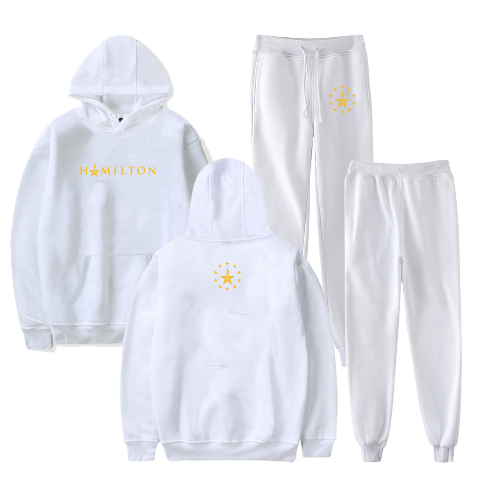 Hamilton 10 Years Merch Hoodie Jogger Pants Two Piece Set Sweatshirts ...