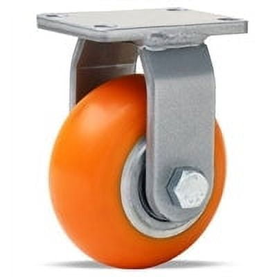Hamilton 1000 lbs Load Capacity Rigid Caster with Durable 4"x2" Metal ...
