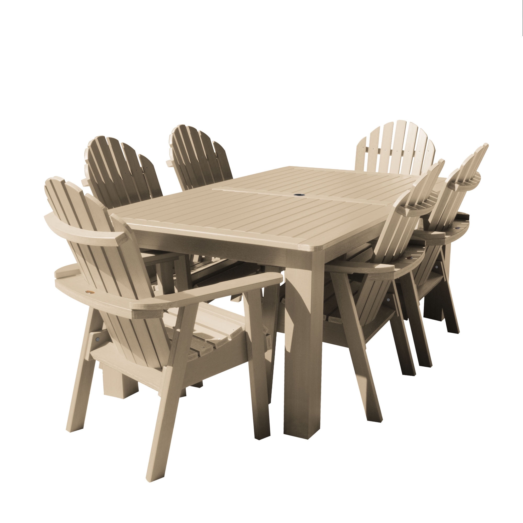 Hamilton 7pc Rectangular Dining Set 84" x 42" - Walmart.com