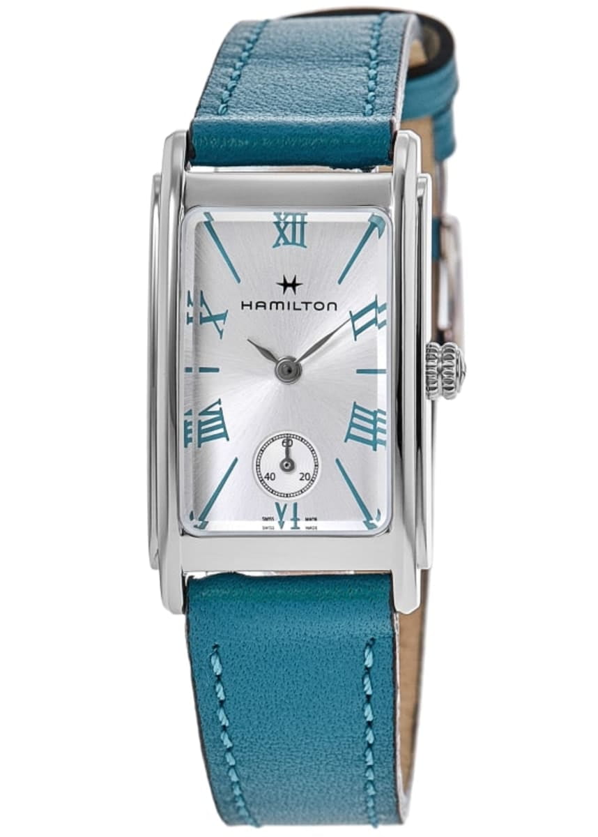 Hamilton American Classic Quartz Silver-tone Dial Stainless Steel ...