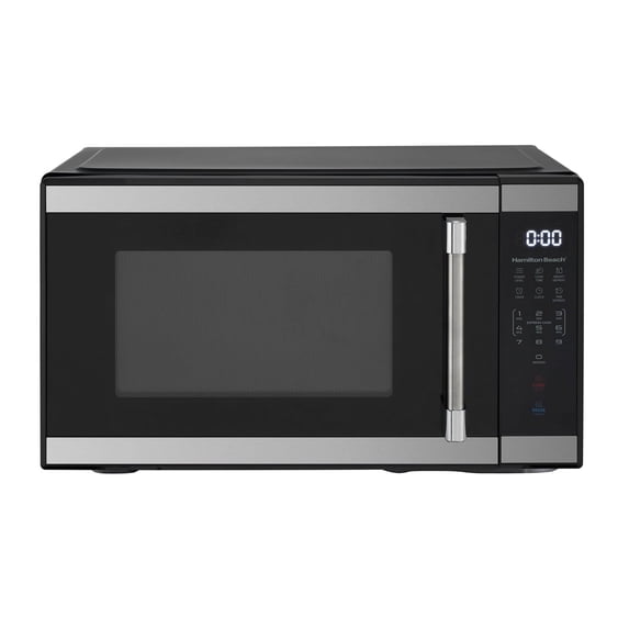 Hamilton Beach Full Size 1.1 cu ft Countertop Microwave Oven, Digital ...