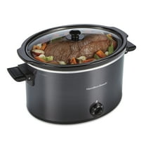 Elite Platinum Large 8.5 Quart Digital Slow Cooker, Stainless Steel ...