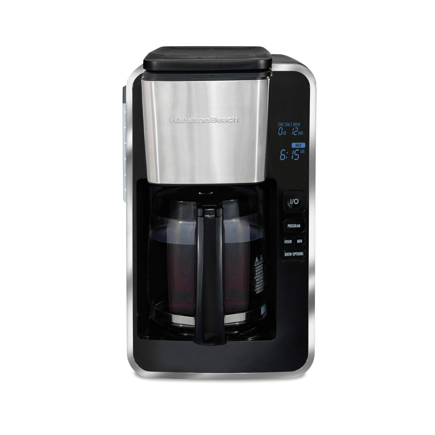 Hamilton Beach 12 -Cup Programmable Residential Drip coffee maker with ...