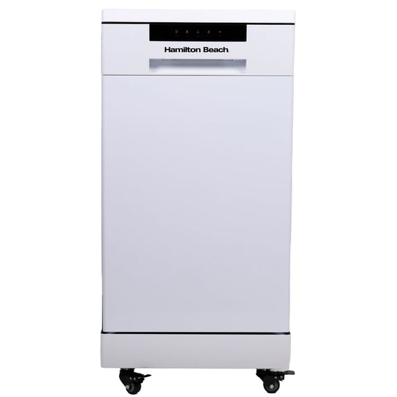 RCA Countertop Built-in 18" Portable Dishwasher in White RDW1809 ...