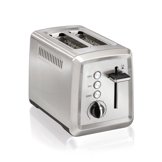 BLACK+DECKER 2-Slice Stainless Steel Toaster T2707S with Extra-wide ...