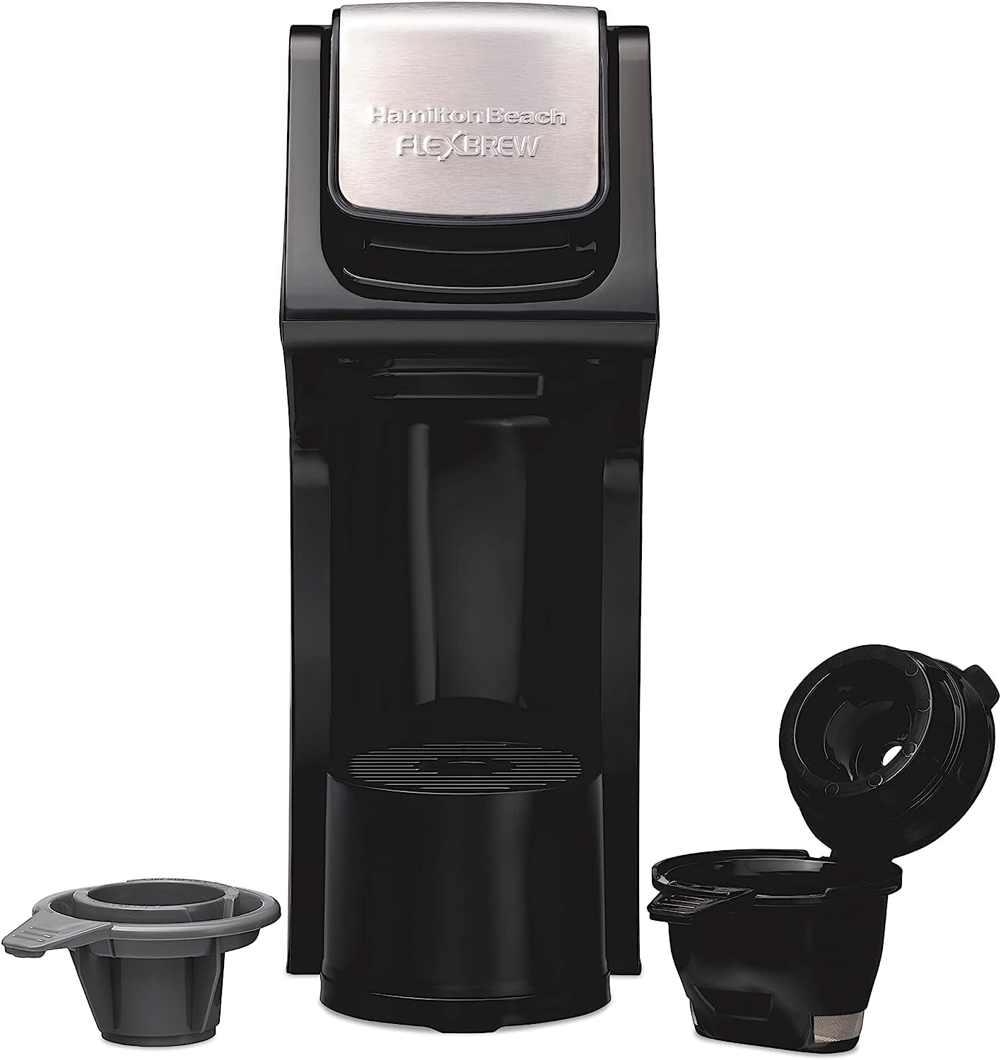 Hamilton Beach 49918 FlexBrew Single-Serve Coffee Maker Compatible with ...