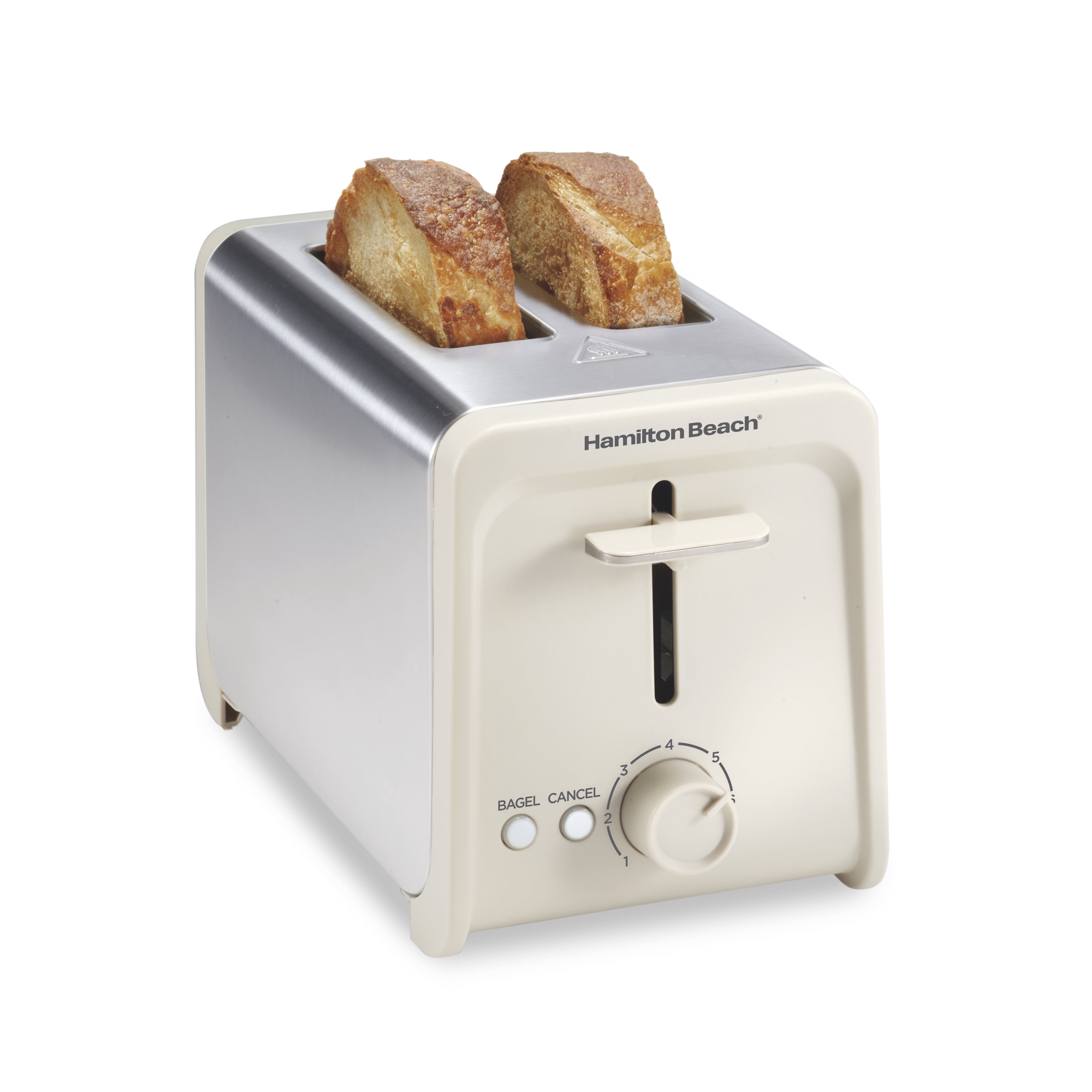 Hamilton Beach Contemporary 2 Slice Toaster with Wide Slots, Bagel ...