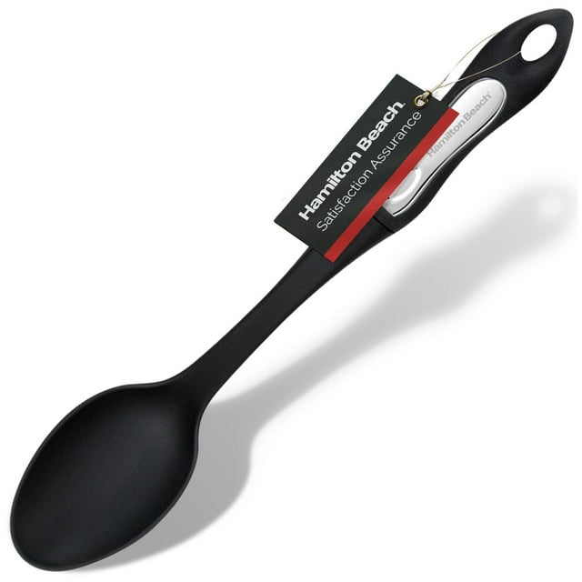 Hamilton Beach Cooking Solid Spoon Nylon, Non-Stick Cookware ...