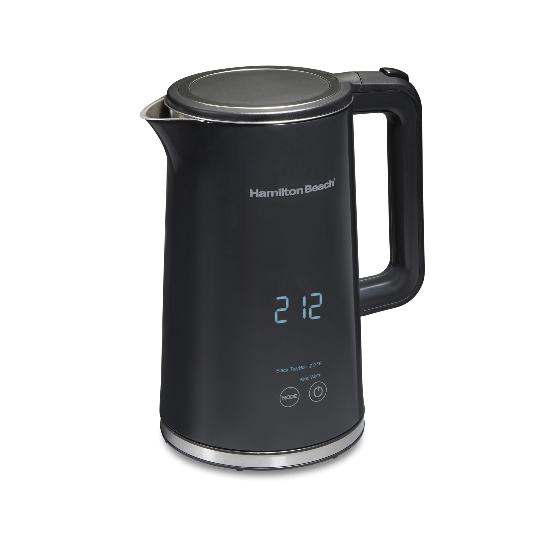 Hamilton Beach Cool-Touch Digital Electric Kettle, Tea & Water Kettle ...