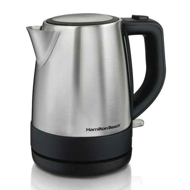 Hamilton Beach Electric Tea Kettle, Water Boiler & Heater, 1 L ...