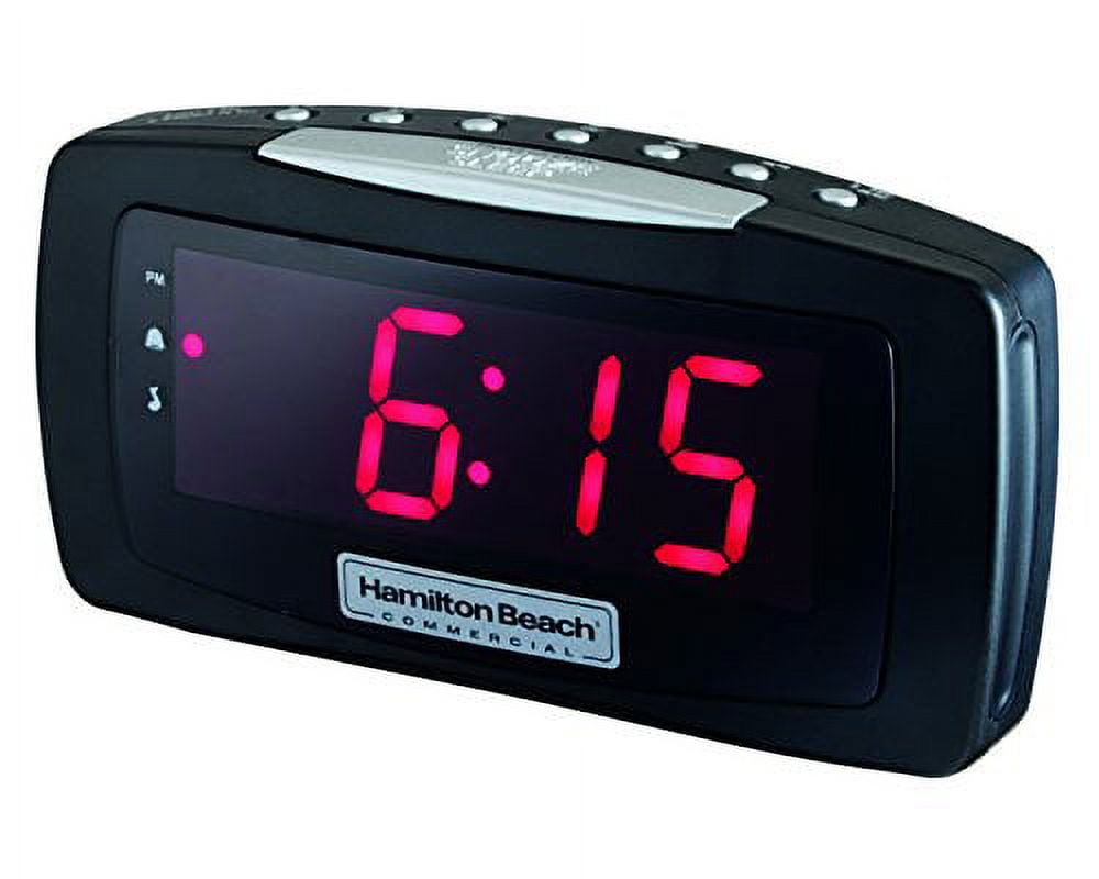 Hamilton Beach HCR330 AM / FM Clock Radio with 1.2 LED Display ...