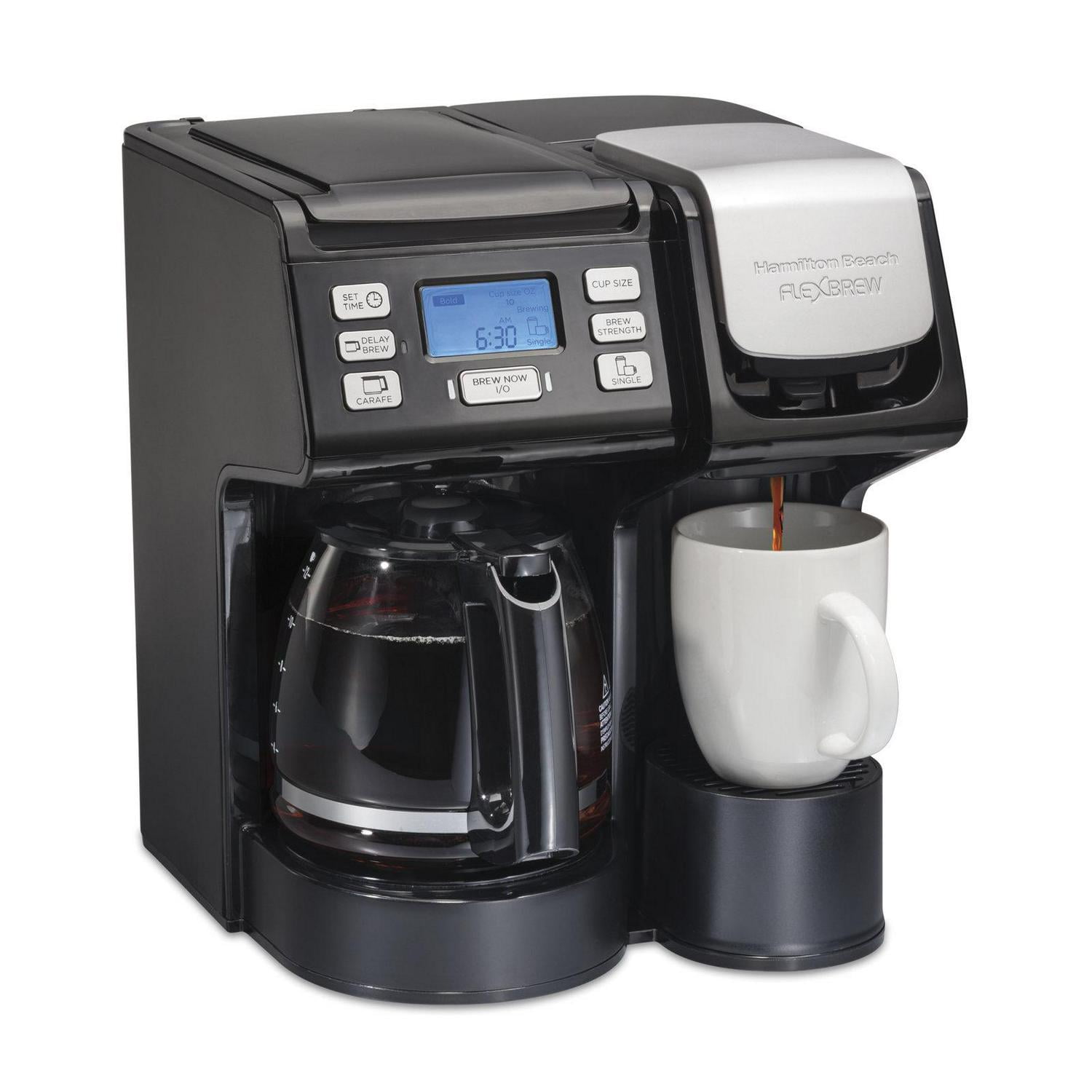 Hamilton Beach Hamilton Beach FlexBrew Trio 2-Way Coffee Maker, Single ...