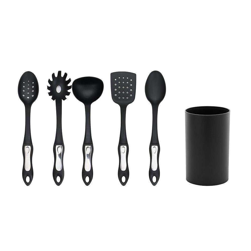 Hamilton Beach Kitchen 6 Piece Soft Touch Handle Cooking Utensil Set ...