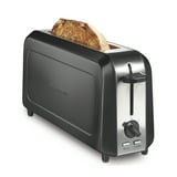 Hamilton Beach Long-Slot Toaster, 2 Slice Capacity, Slim Design, Black ...