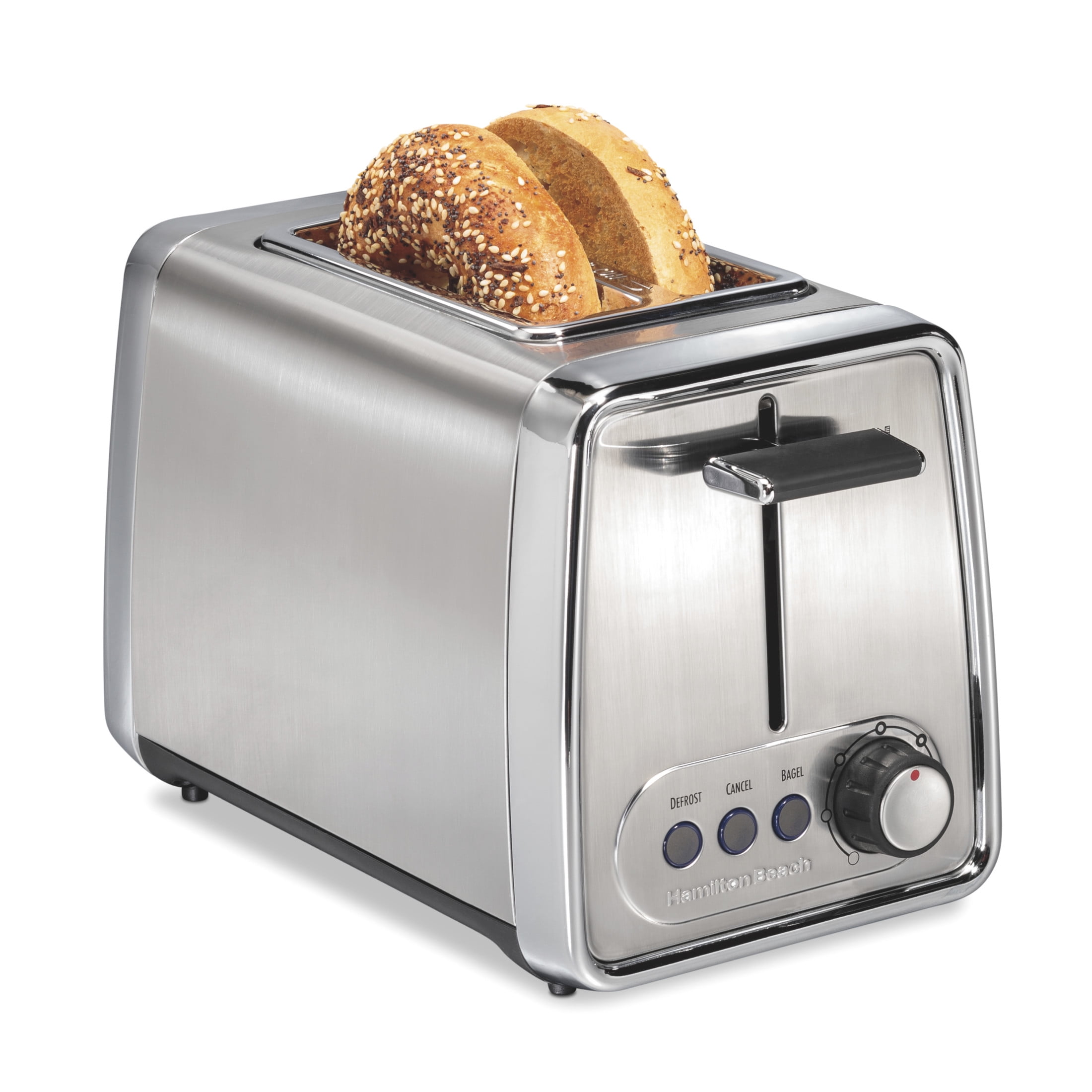 Hamilton Beach 2-Slice Chrome Toaster, Extra-Wide Slots & High-Lift ...