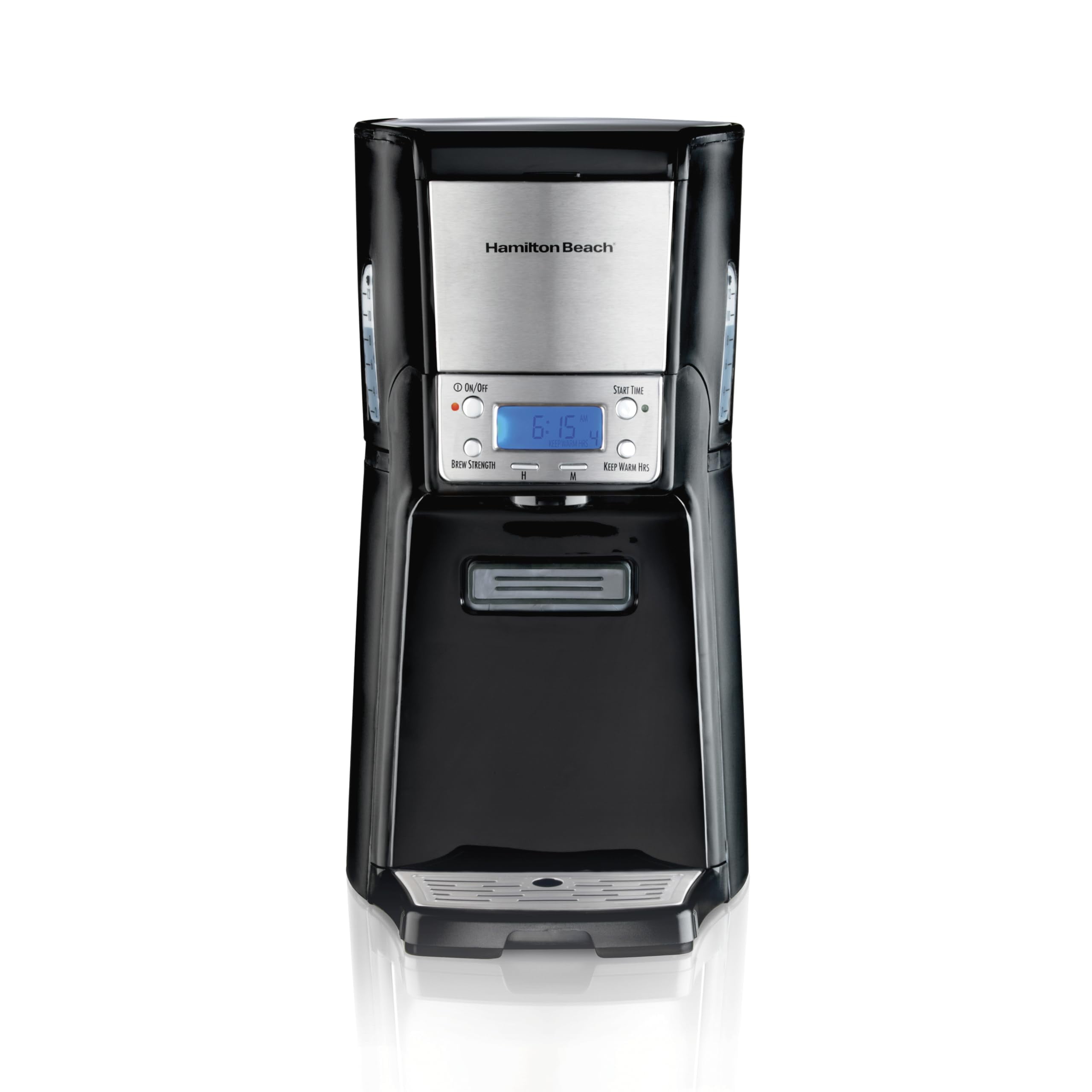 Hamilton Beach One Press Programmable Dispensing Drip Coffee Maker with ...