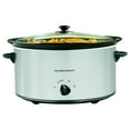 Hamilton Beach 6 Quart Portable Slow Cooker with Locking Lid, Large ...