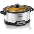 Hamilton Beach 7-Quart Programmable Slow Cooker, Model# 33473, Set ...